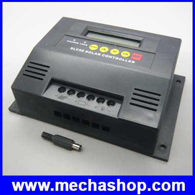 โซล่า ชาร์จเจอร์ โซล่าเรคกูเรเตอร์ 50A SLC50 solar system controller solar regulator 12/24V Auto ...